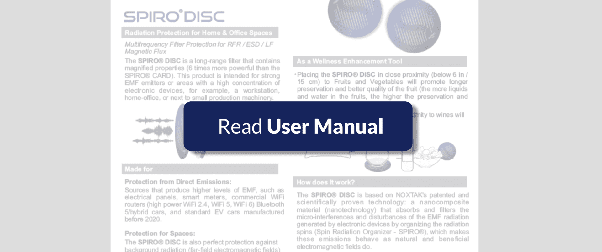 SPIRO® DISC - Multipurpose Electromagnetic Filter: Spaces, Appliances ...